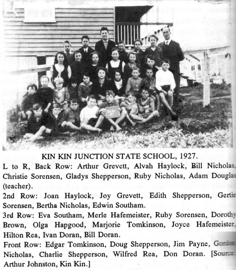 Kin Kin Junction School Days – Recollections of Olga and Ina Hapgood ...