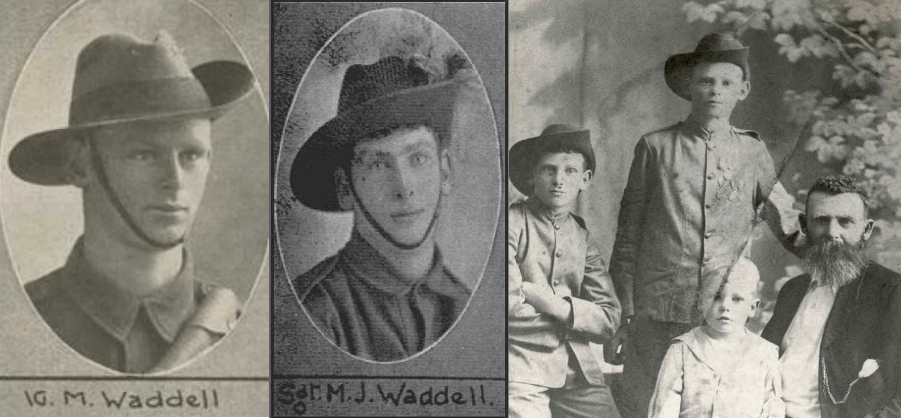 The Waddell brothers in the 2nd Light Horse in WW1 – a complementary ...