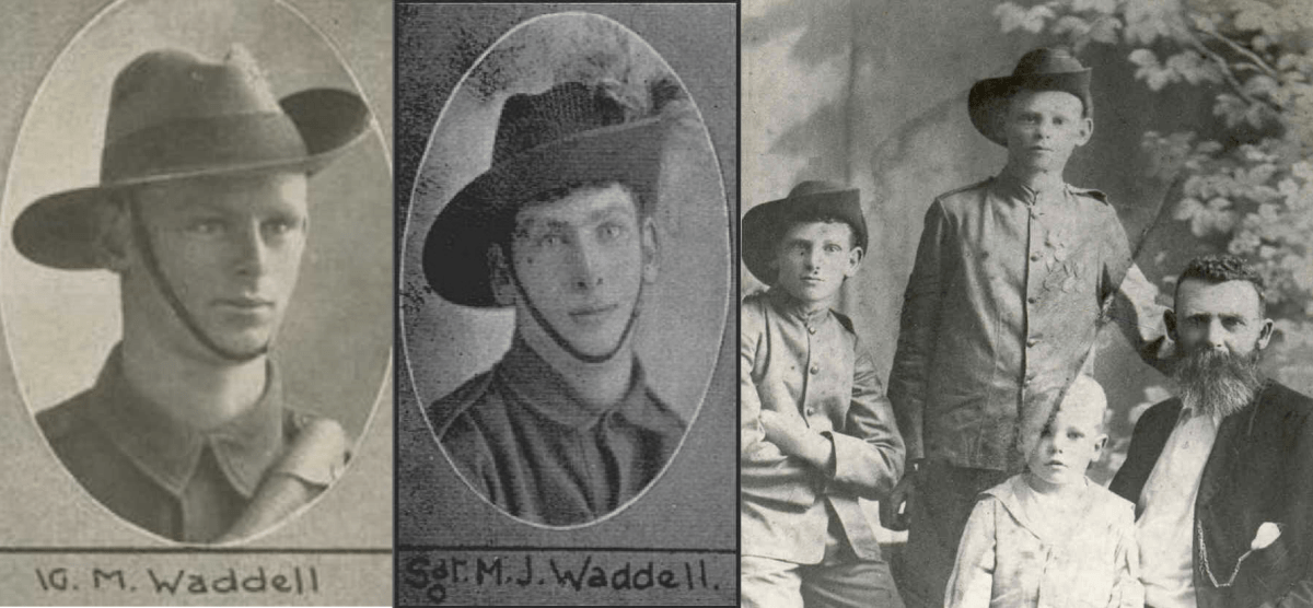 WW1 ANZACs: brothers George and Jack Waddell & the 2nd Light Horse ...